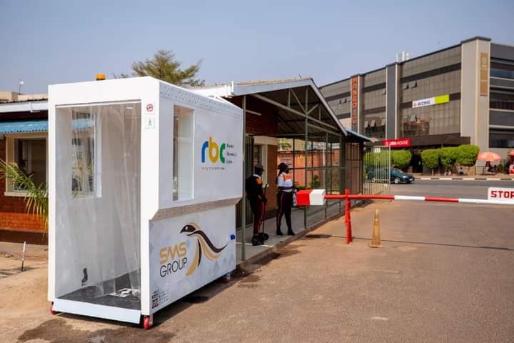 Rwanda launches an Auto-sanitising Gate - Avant Publications