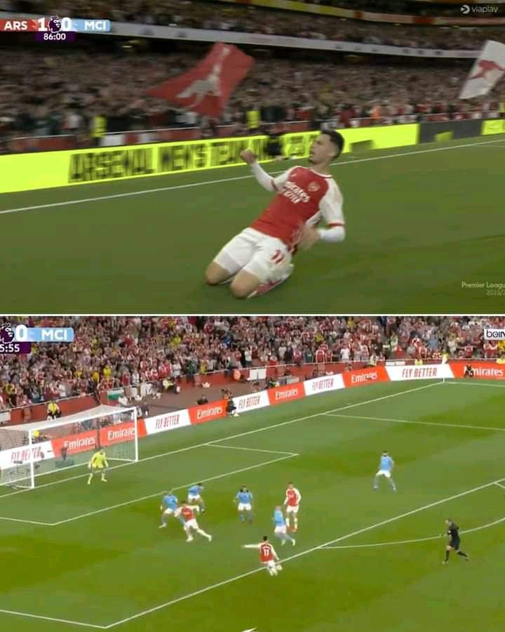 Arsenal claims victory over Manchester city, Tempers flare - Avant ...