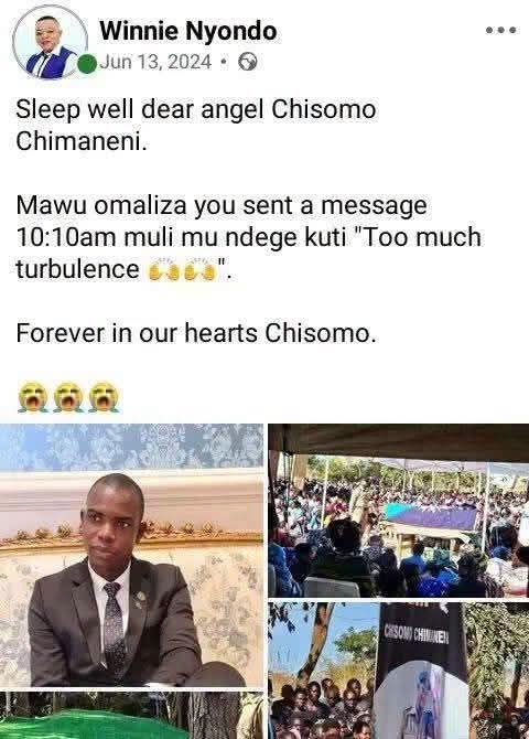 Winnie Nyondo Justified during Chilima Plane Crash Inquiry - Avant ...